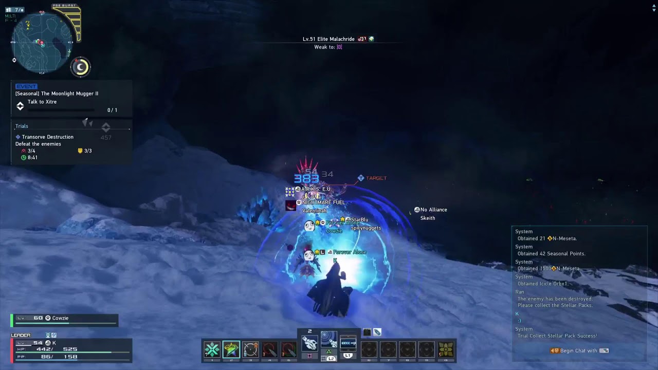 PSO2 NGS - Exp & Seasonal Points Farm - Global [PS5] - YouTube