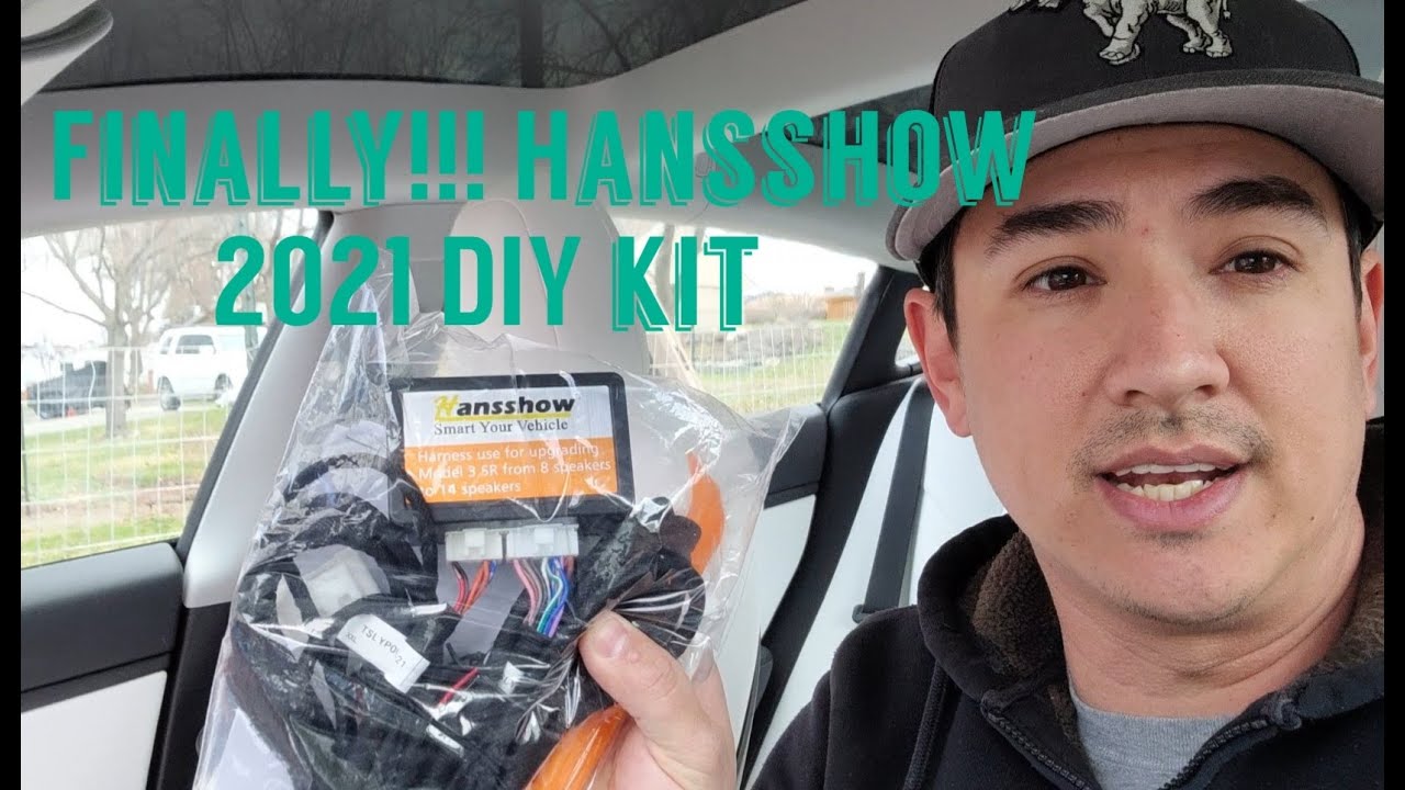 Tesla Model 3 SR+ Hansshow DIY kit for 2021 refresh is HERE! - YouTube