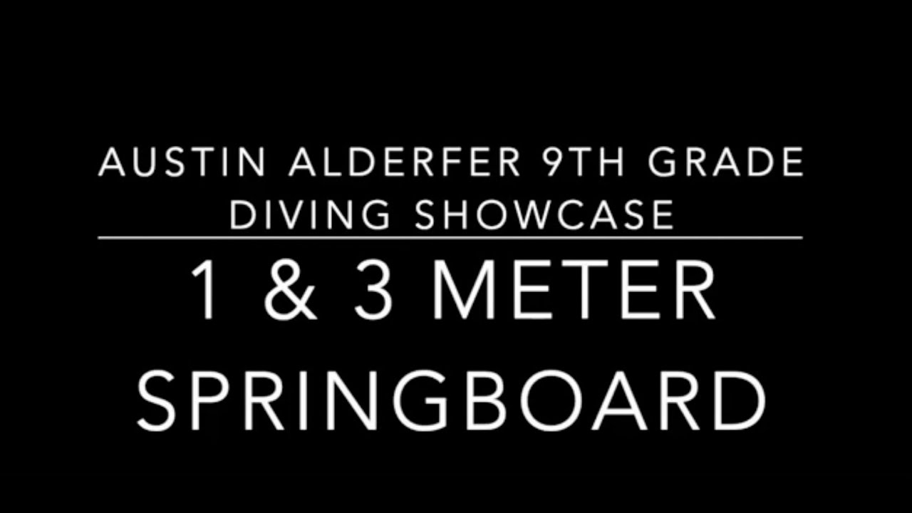 Austin Diving 9th Grade - YouTube