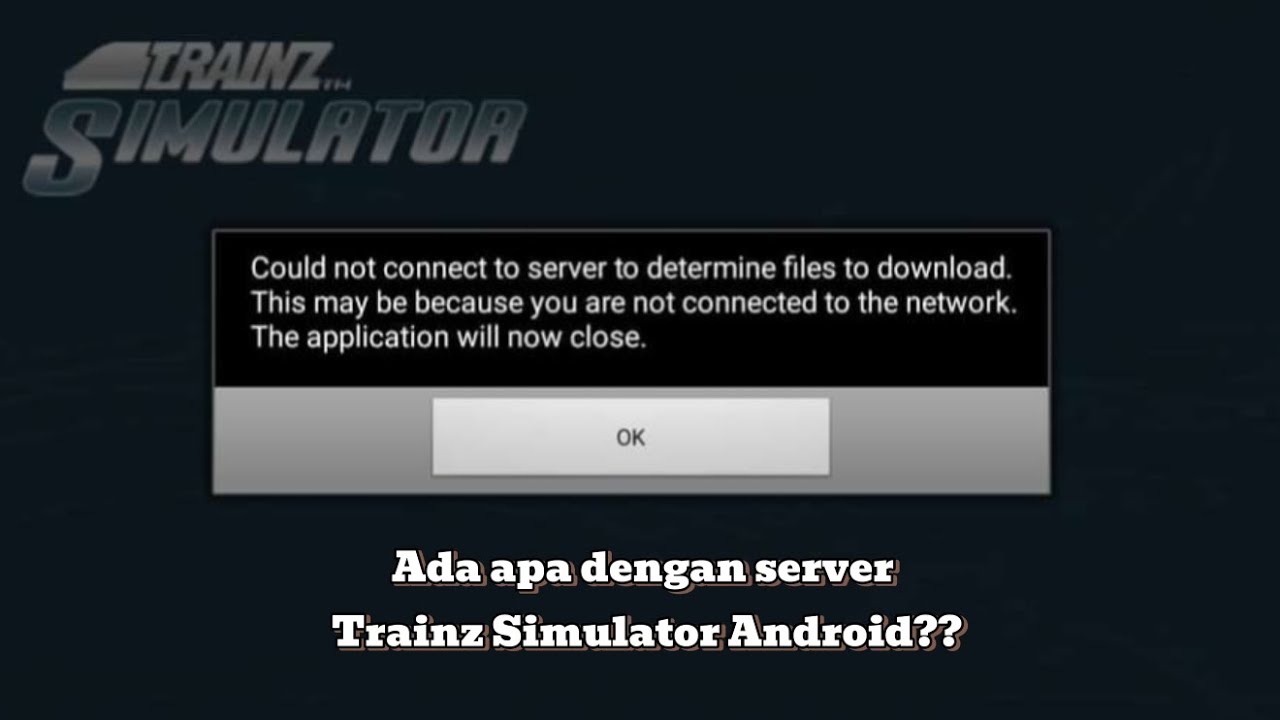 Ada apa dengan server TSA?? || Trainz Simulator Android - YouTube