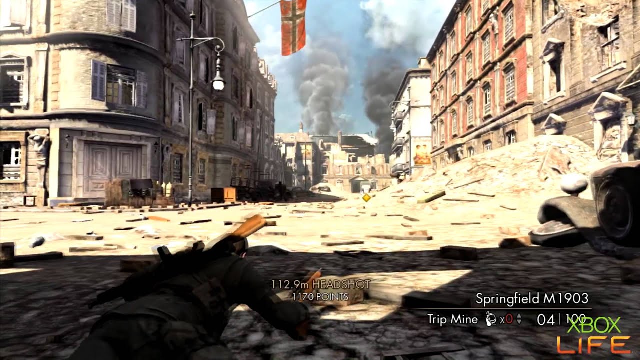 Sniper Elite V2《狙擊精英V2》試玩版實機影片 - YouTube