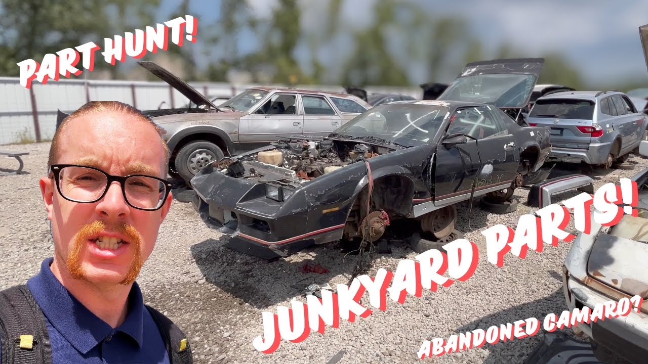 Junkyard in ohio with some great parts and cars! - YouTube