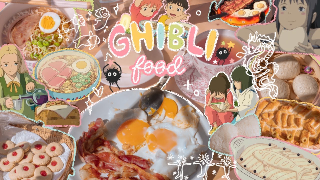 Recreating Studio Ghibli Food | THE RECIPES (Spirited Away, Howl's ...