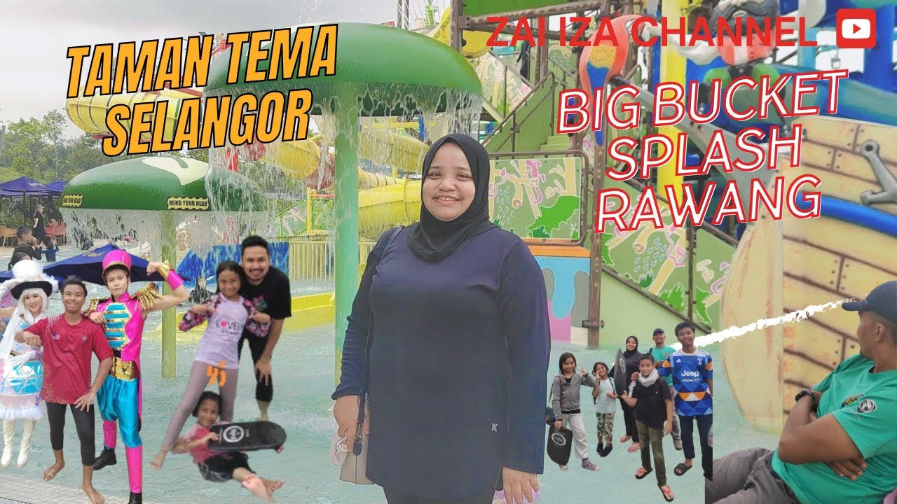 The Big Bucket Splash di Gamuda Luge Rawang #bigbucketsplash #tamantema ...
