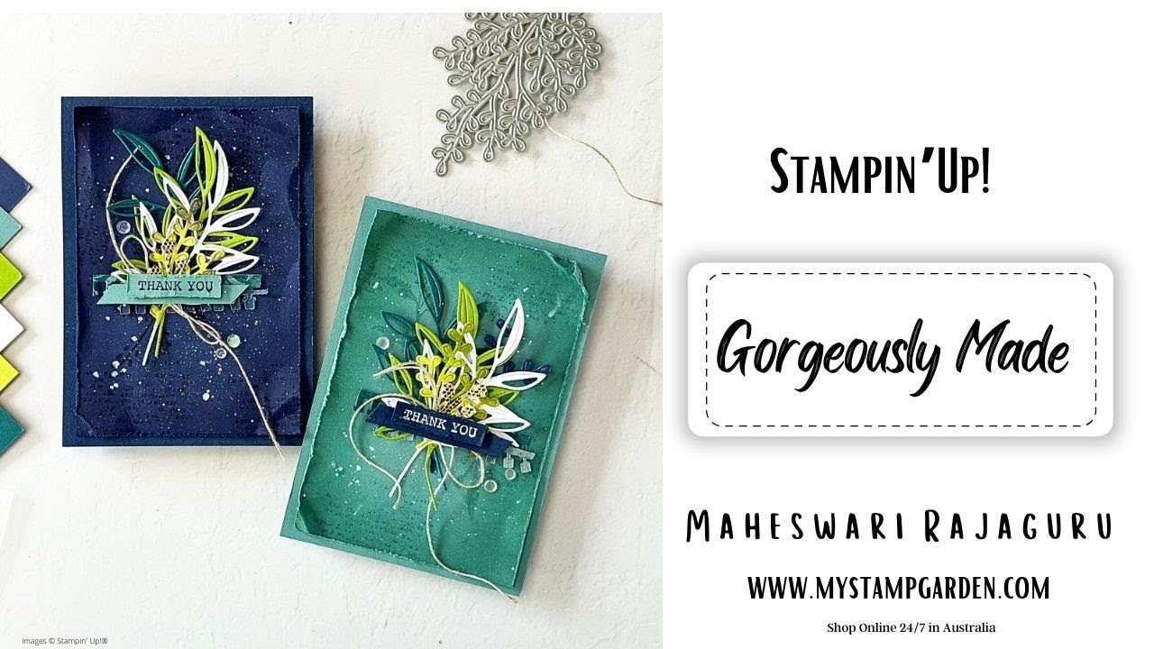 Stampin' Up! Gorgeously Made - YouTube