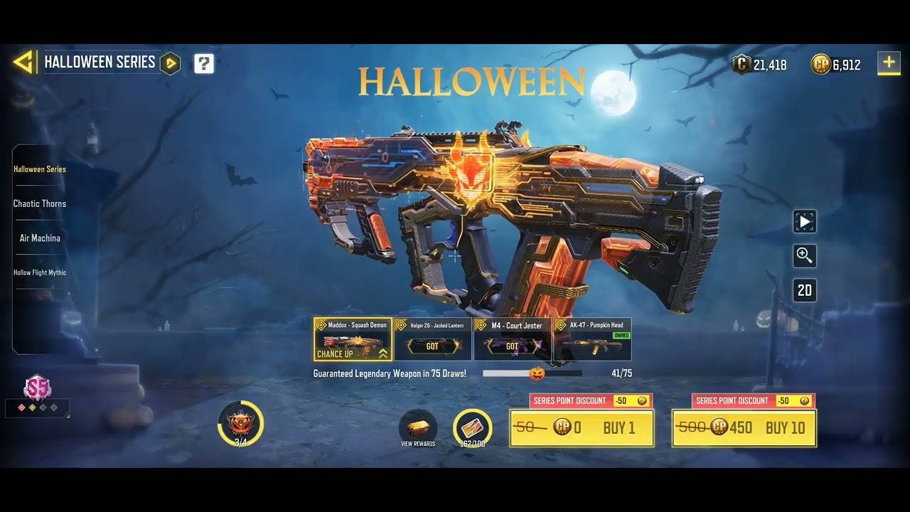 HALLOWEEN DRAW HOLGER MADDOX AK47 PUMPKIN AND M4 COURT JESTER CALL OF ...