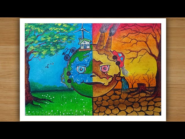 Images Of Save Earth Drawing
