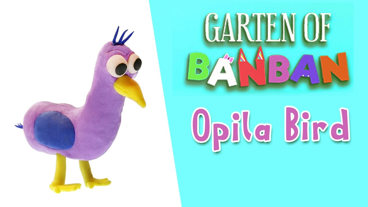 How to make Opila Bird - clay DIY - Garten of Banban - YouTube