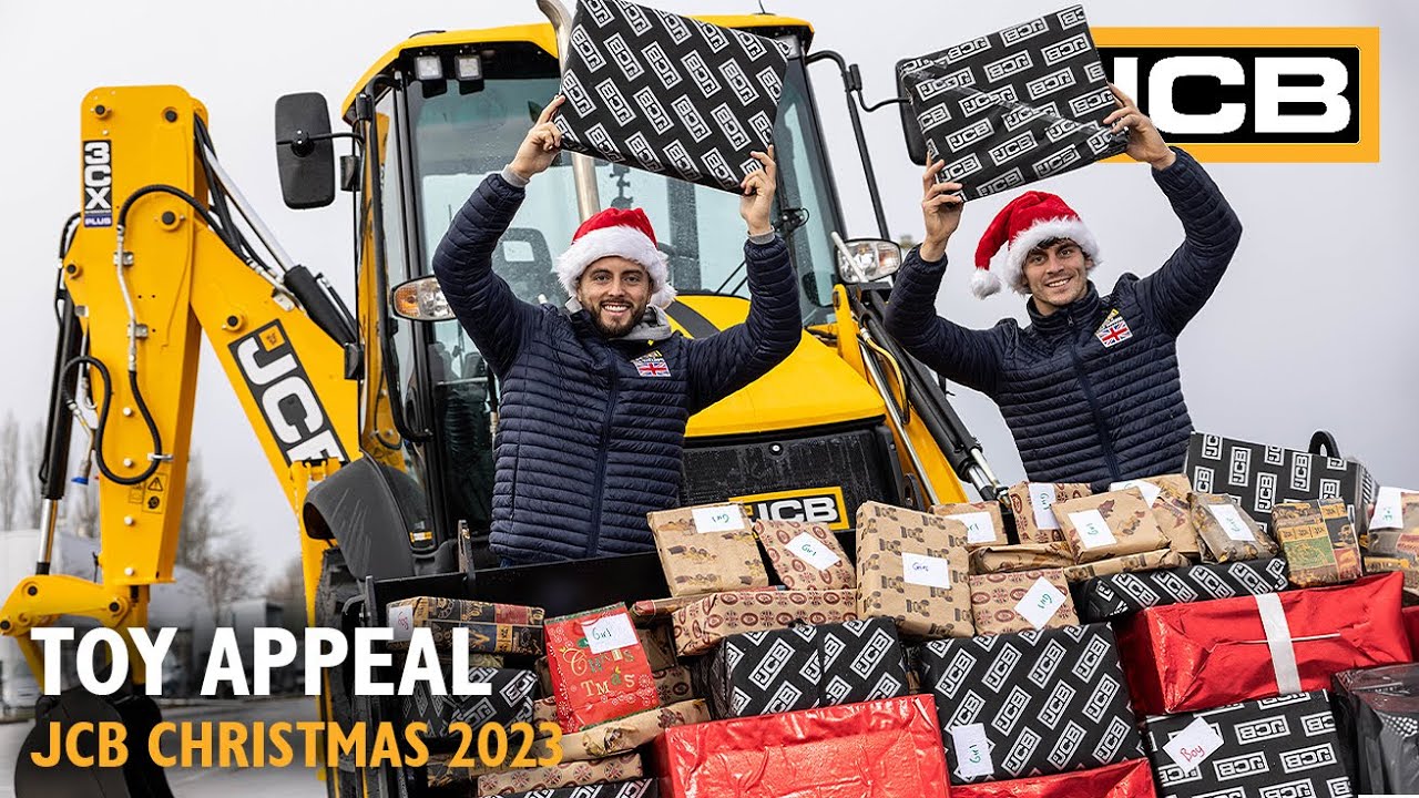The JCB Christmas Toy Appeal and Hubb Foundation - YouTube