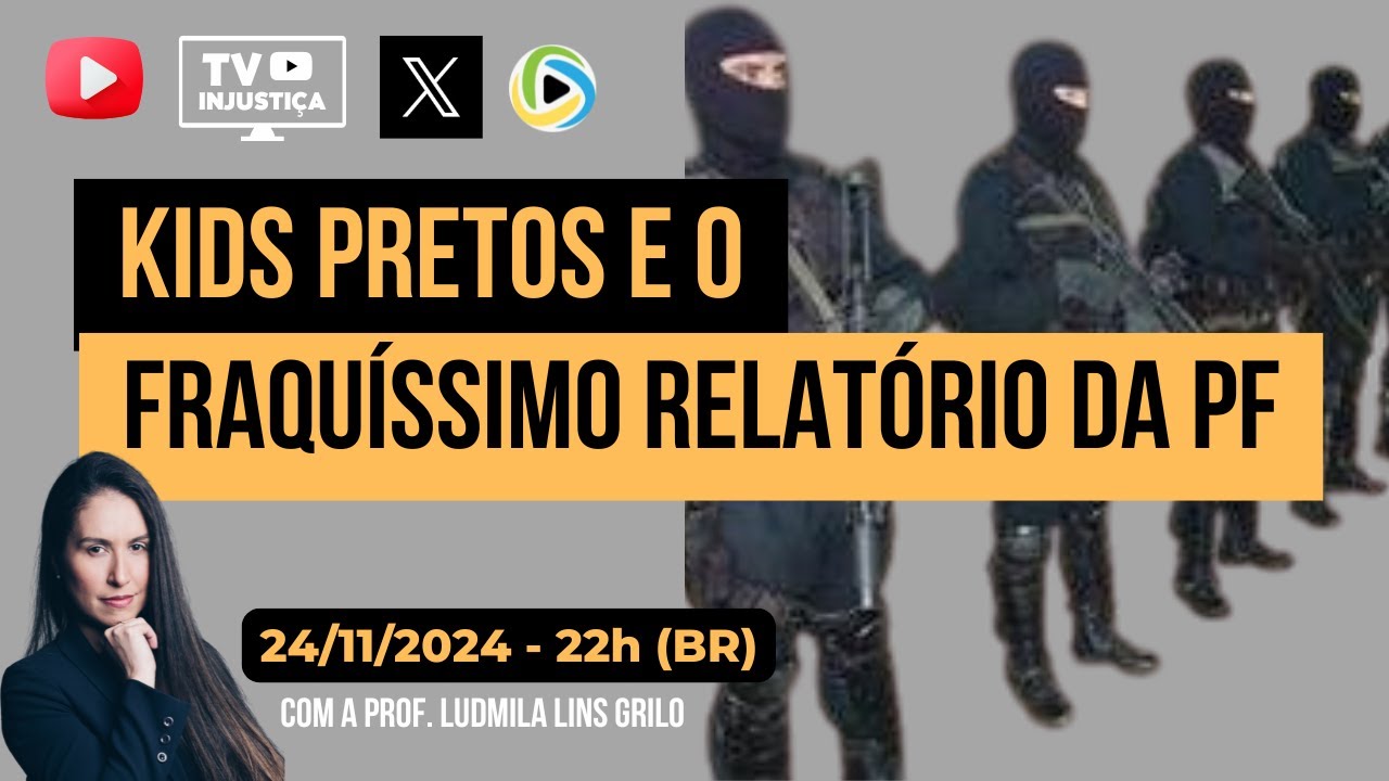#46 Kids pretos e o fraquíssimo relatório da PF - YouTube