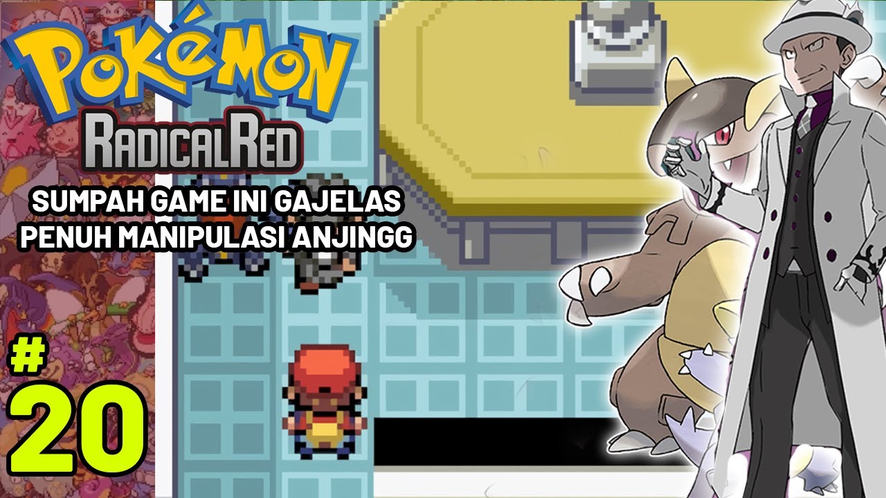 Let's Play Rom Hack Pokemon Radical Red V4.0 GBA - Part 20 - VS ...