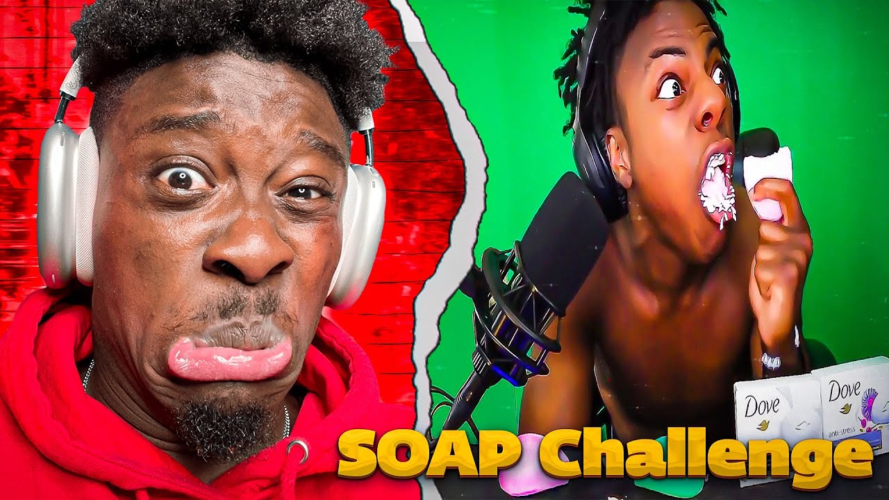 iShowSpeed Attempts The SOAP Challenge.. 😂 REACTION - YouTube