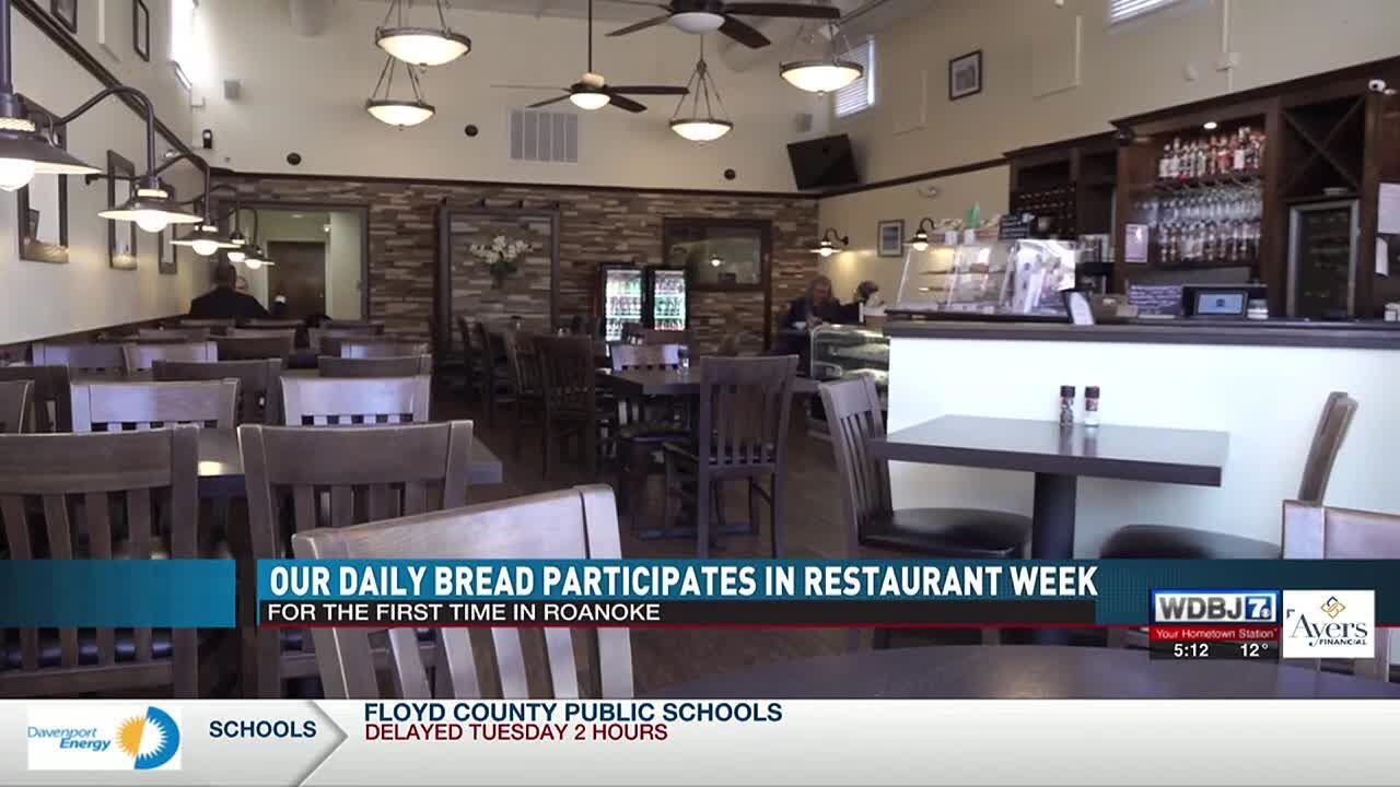 ‘Our Daily Bread’ Participates in first Roanoke Restaurant Week ...