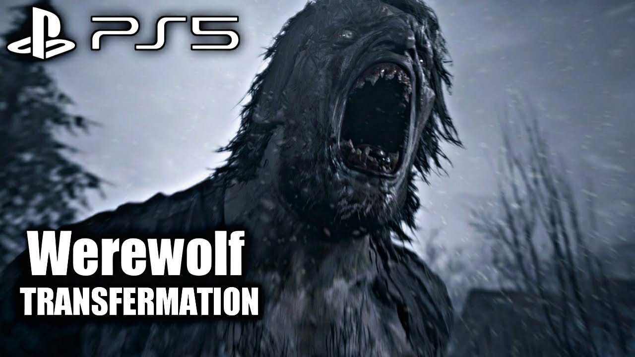 Resident Evil 8 Village Werewolf Transformation Scene PS5 - YouTube