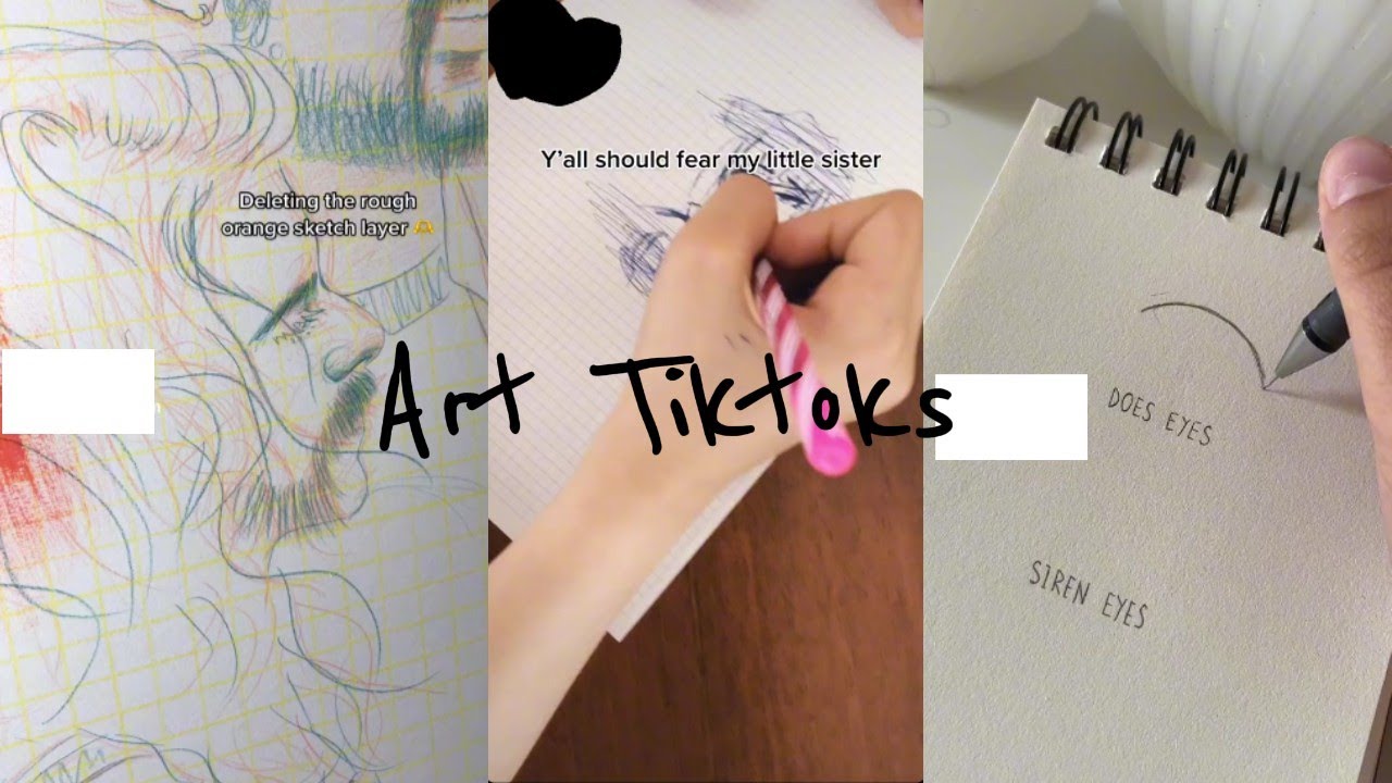 Art Tiktoks that will make you want to draw more - YouTube