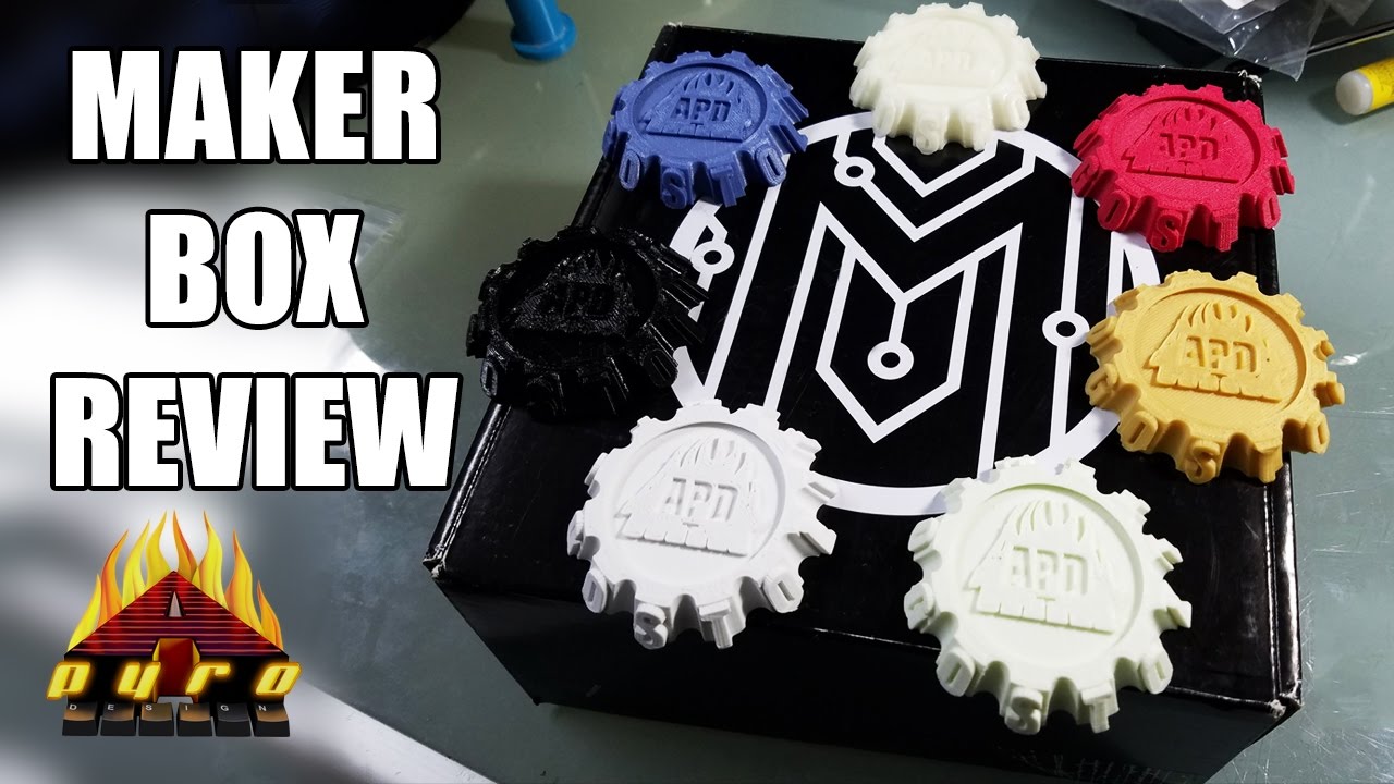 Maker Box Monthly Subscription Review - YouTube