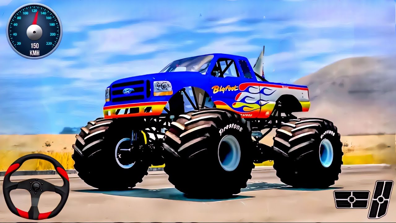 Monster Truck Simulator - Super Heavy Monster Truck - Android Gameplay ...