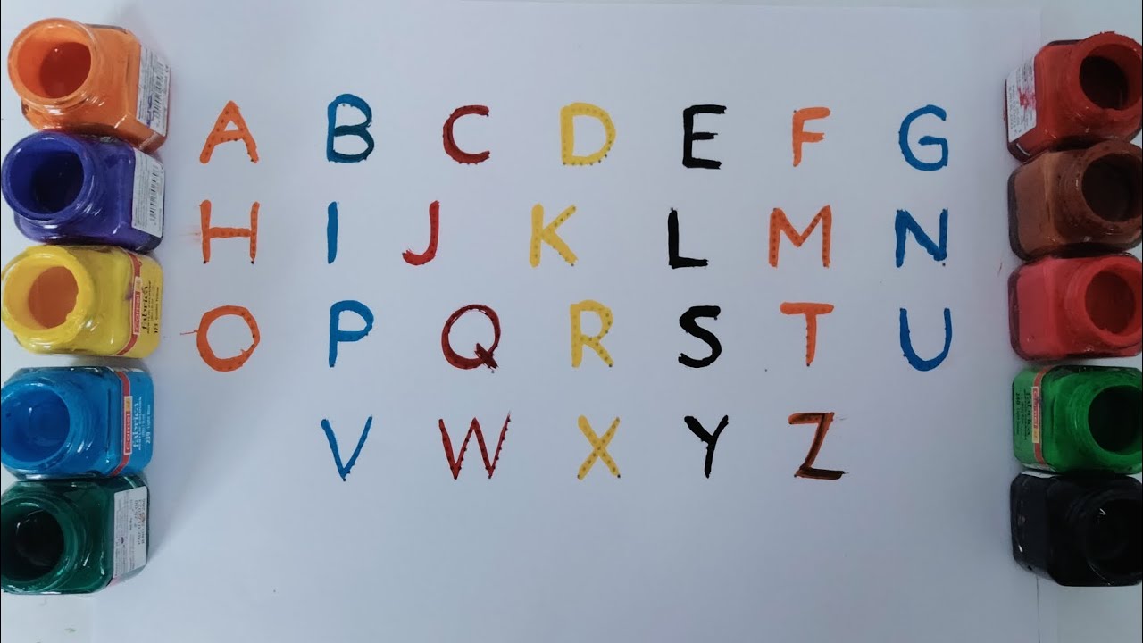 Capital ABC study for kids|Learn ABC alphabets reading for toddler|Nursery rhymes with phonics ...