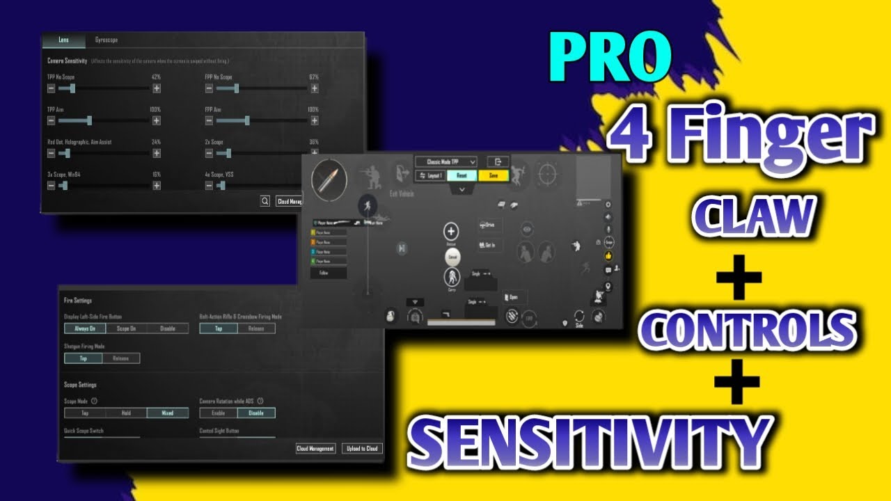 Advanced 4 Finger Claw Controls and Sensitivity Tutorial - Boost and ...