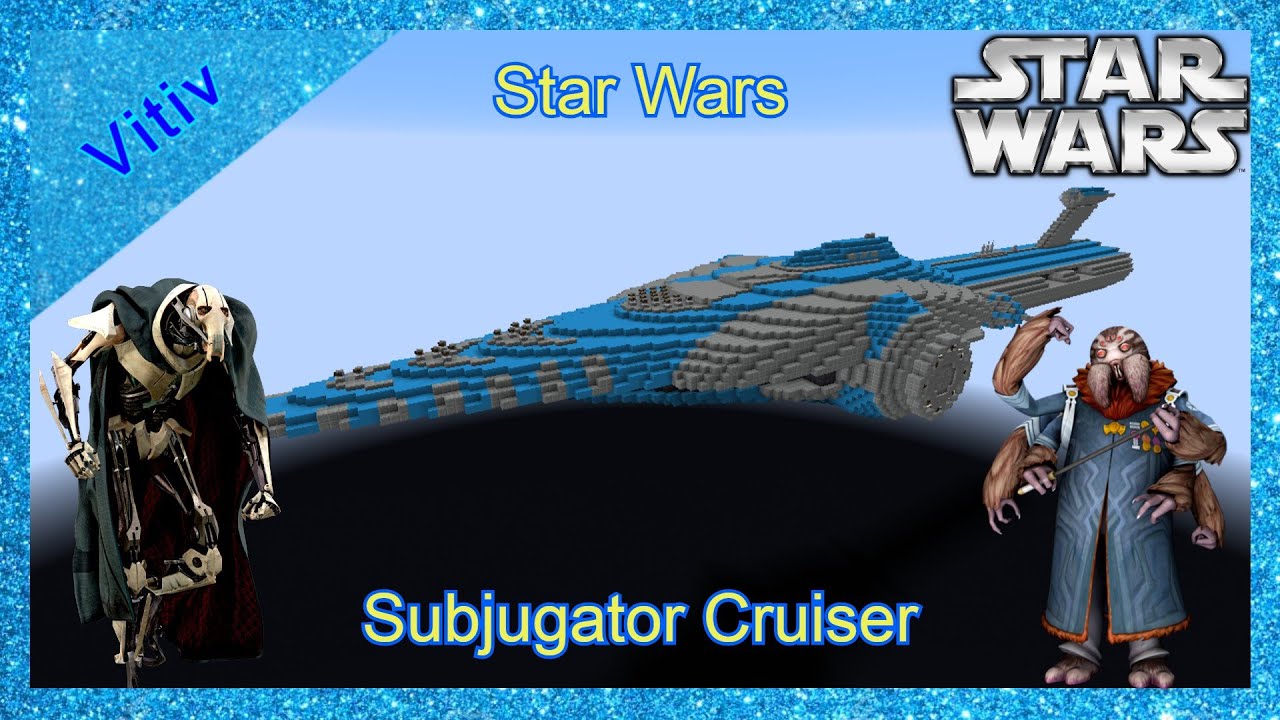 Star Wars Subjugator-Class Heavy Cruiser 'Malevolence' in Minecraft ...
