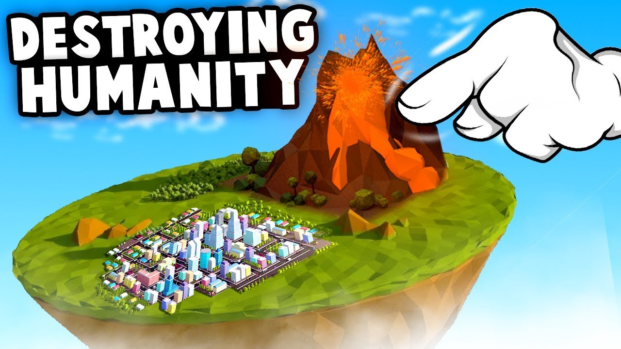 Creating a VOLCANO to DESTROY HUMANITY! (Simmiland Gameplay) - YouTube