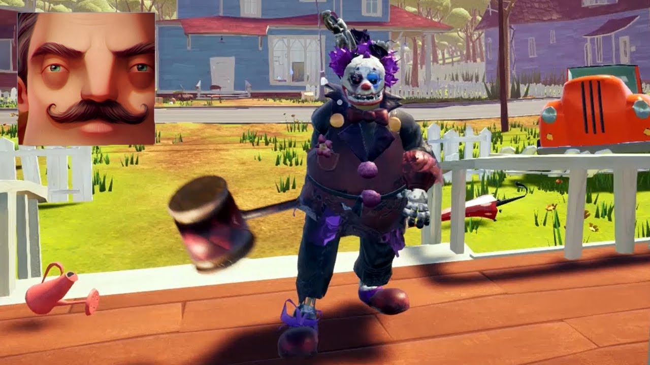 Hello Neighbor - My New Neighbor Clown Springtrap (FNAF AR) Act 3 ...