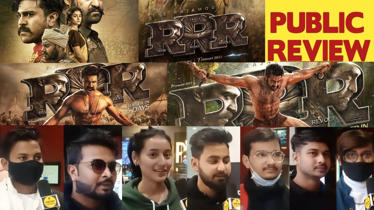 RRR Movie Public Review | RRR Public Reaction | N. T. Rama Rao Jr., Ram ...