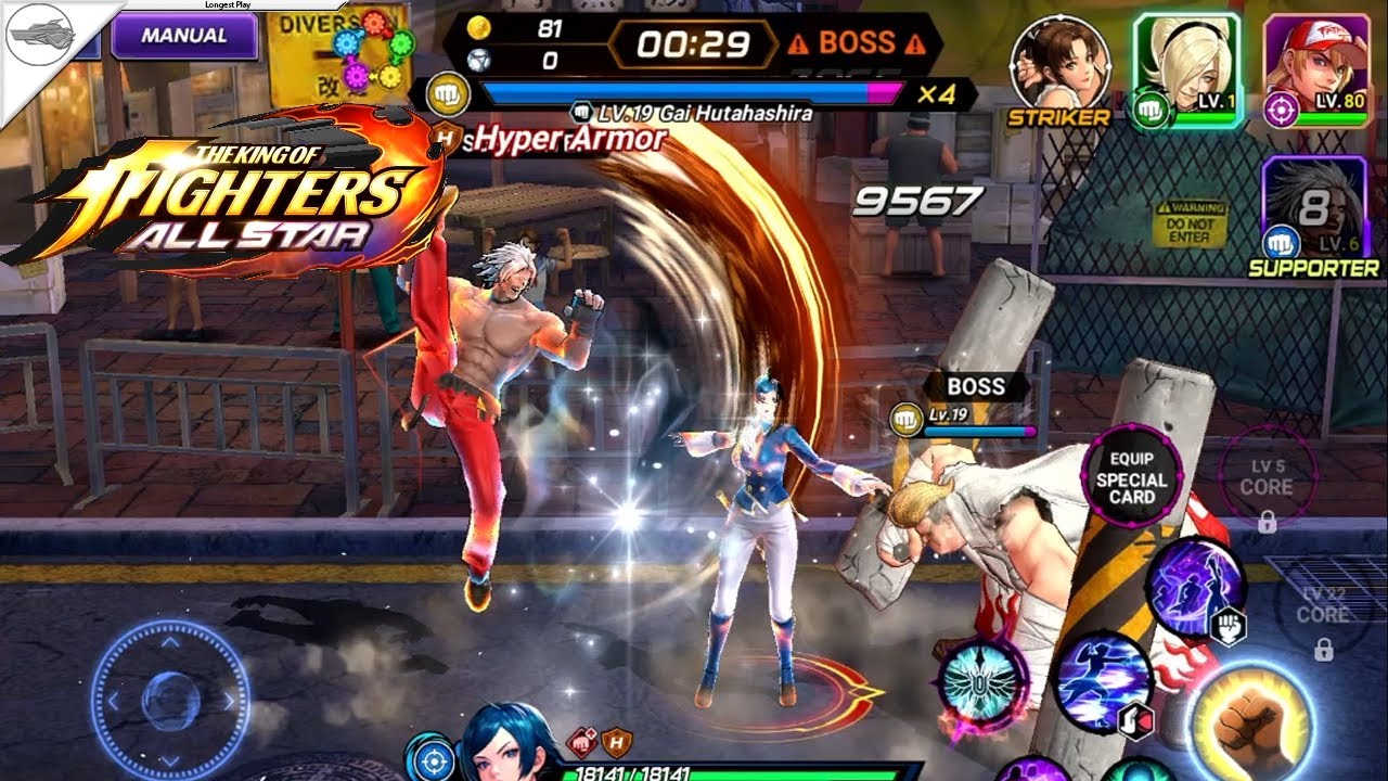 (Android) KOF AllStars - 04 - KOF 95 - YouTube