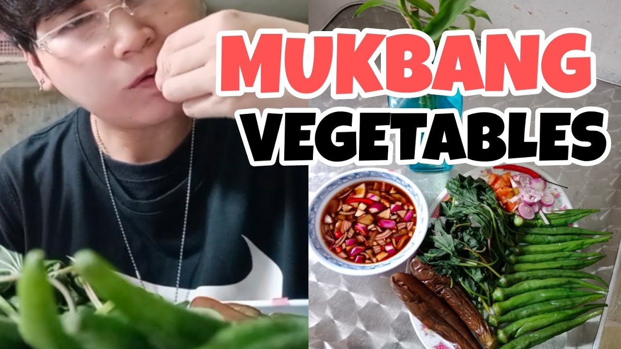 MUKBANG VEGETABLES - YouTube