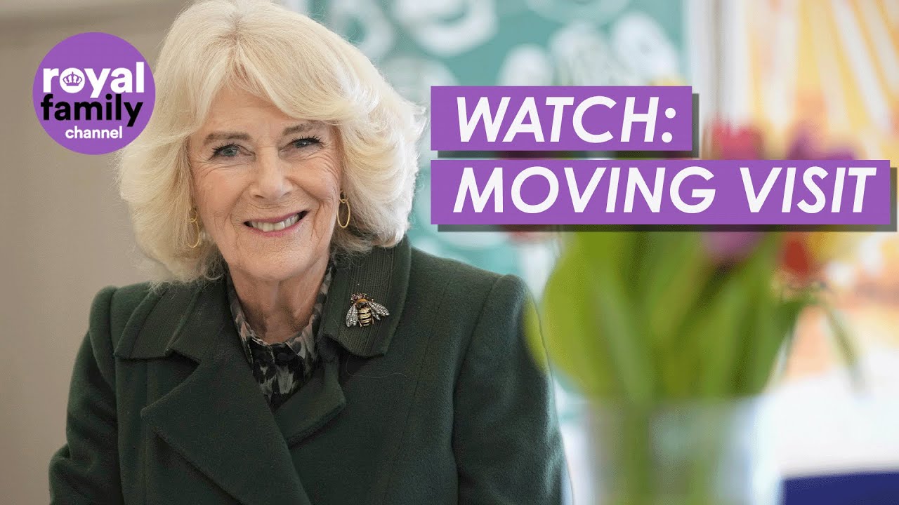 WATCH: Queen Camilla Shows Support to Women at CoLab Exeter - YouTube