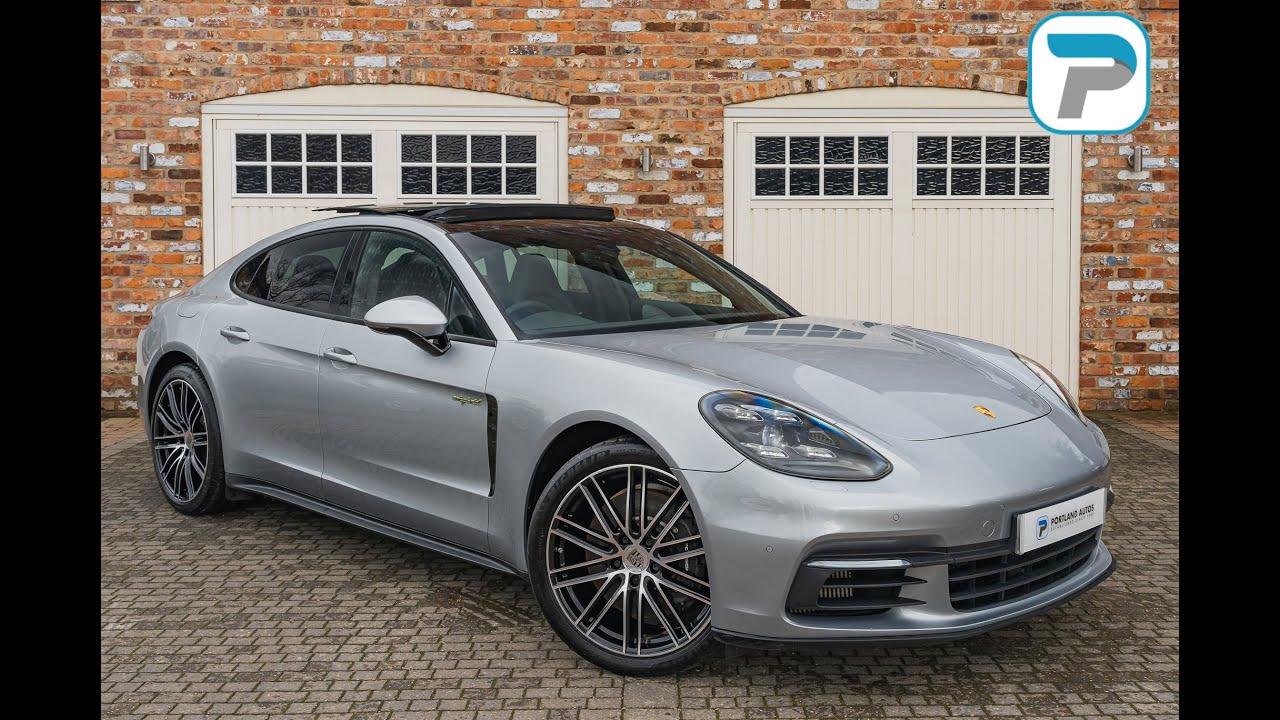 2020/20 PORSCHE PANAMERA 4 E-HYBRID SALOON IN DOLOMITE SILVER METALLIC ...