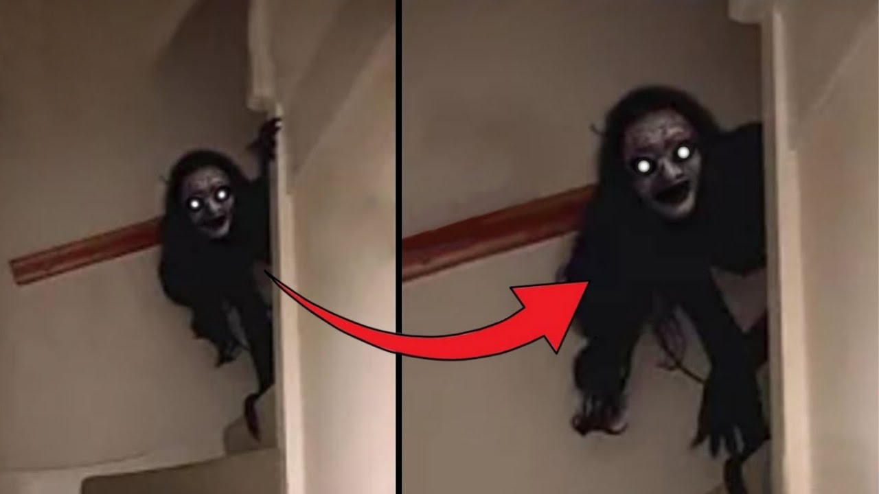 Top 10 SCARY Ghost Videos For Horrible Nightmares ! - YouTube