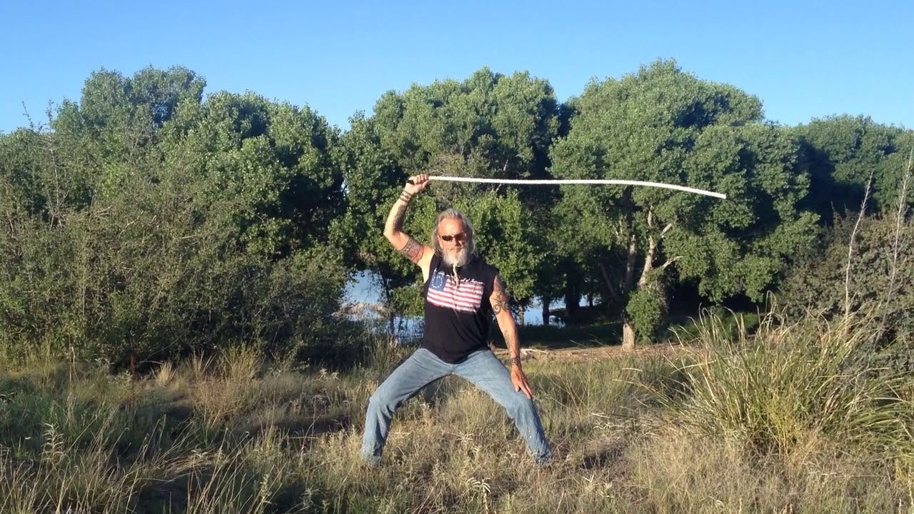 Whirling Rope: Core, Coordination, Balance, Torque with ZenKahuna - YouTube