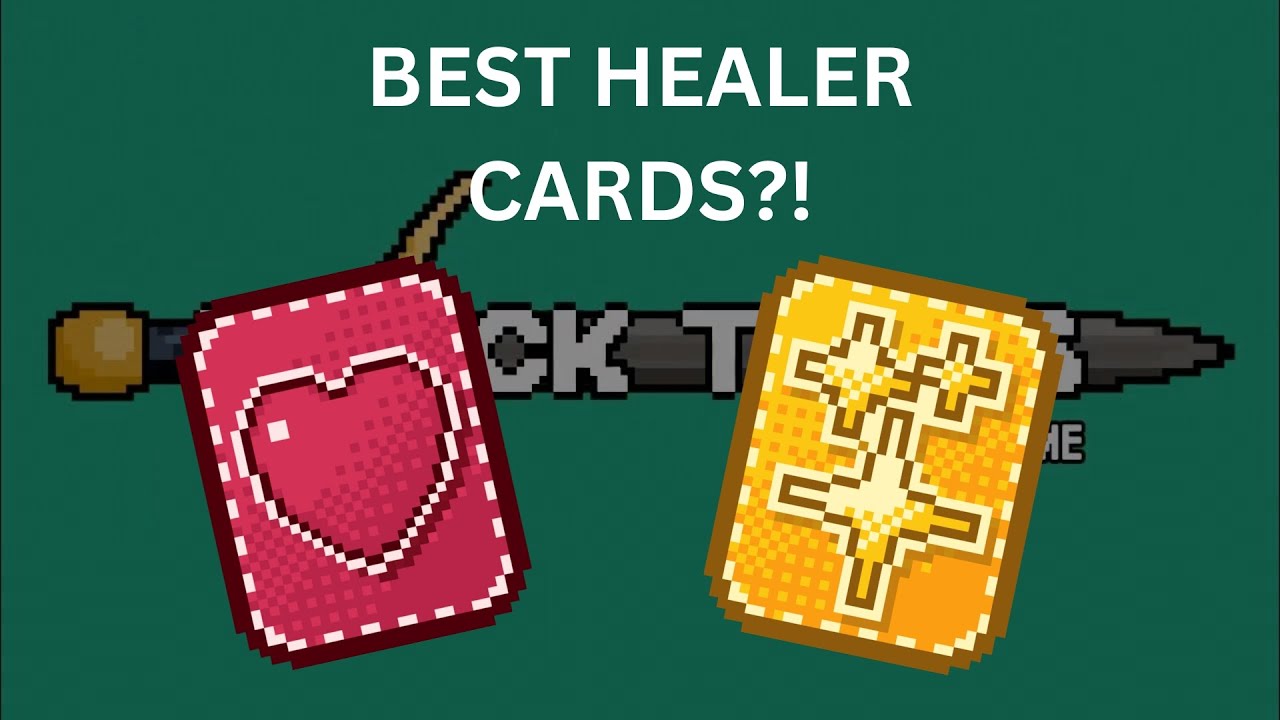 2 OF THE BEST CARDS FOR HEALER BUILD? | Block Tales - YouTube