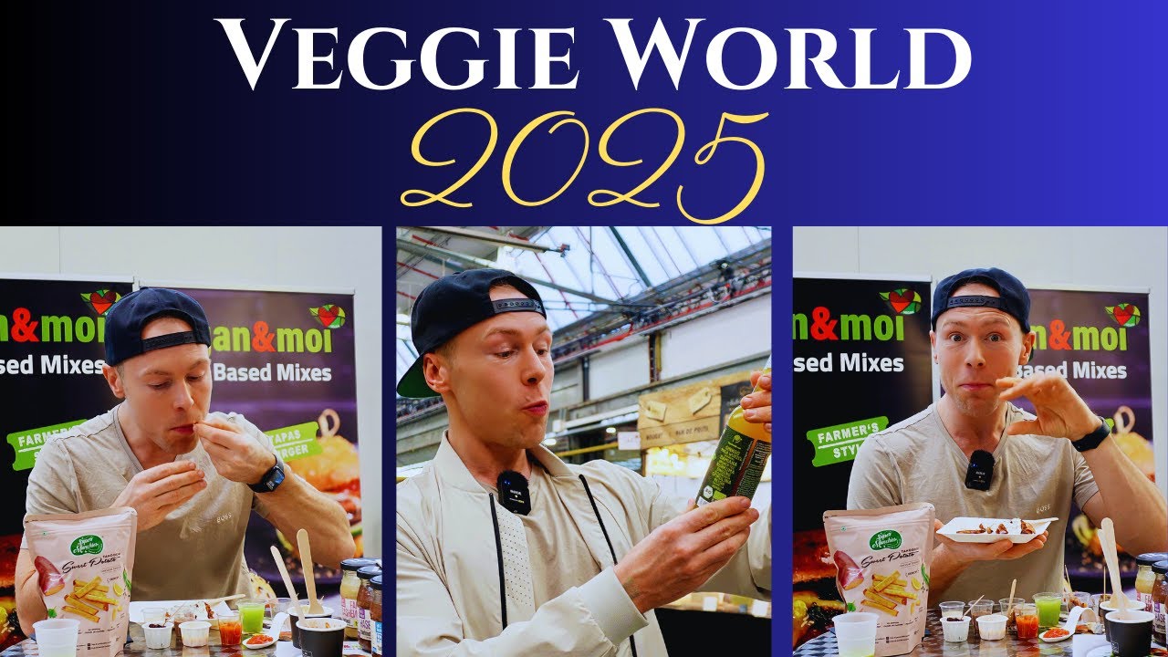 1 TAG ALLES ESSEN AUF DER VEGGIE WORLD! - YouTube