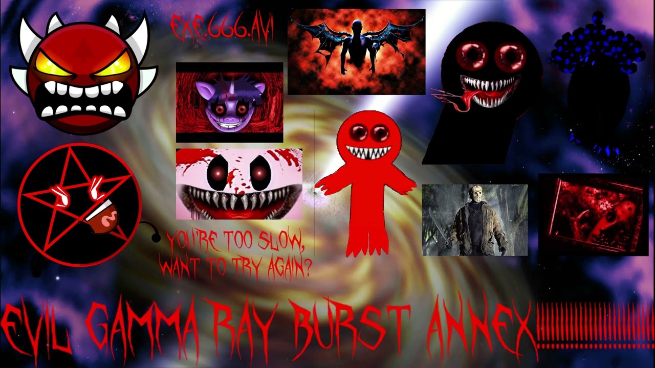 Evil Gamma Ray Burst Annex Background (Free to Use) - YouTube