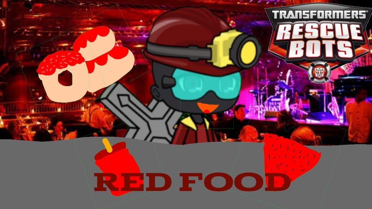 Transformers Rescue Bots Red Food - YouTube