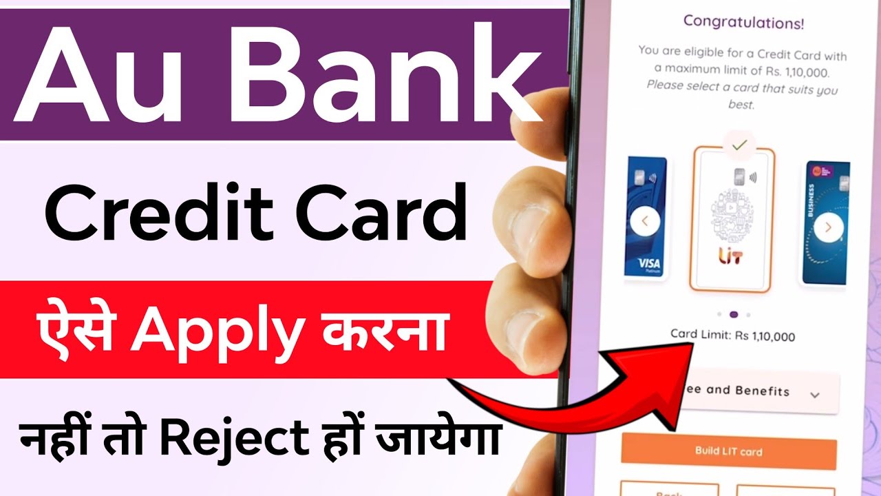 au bank credit card apply online 2024 | au bank lifetime free credit ...