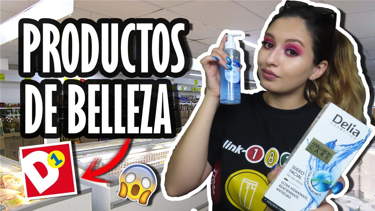 Probando PRODUCTOS de BELLEZA tiendas D1 LIMPIADOR Y SUERO FACIAL DELIA ...