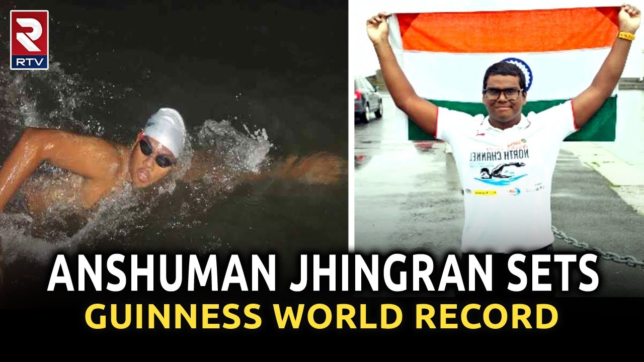 18-Year-Old Anshuman Jhingran Conquers North Channel, Sets Guinness ...