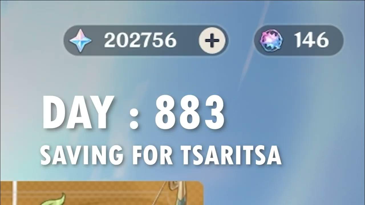 DAY 883 SAVING FOR TSARITSA - YouTube