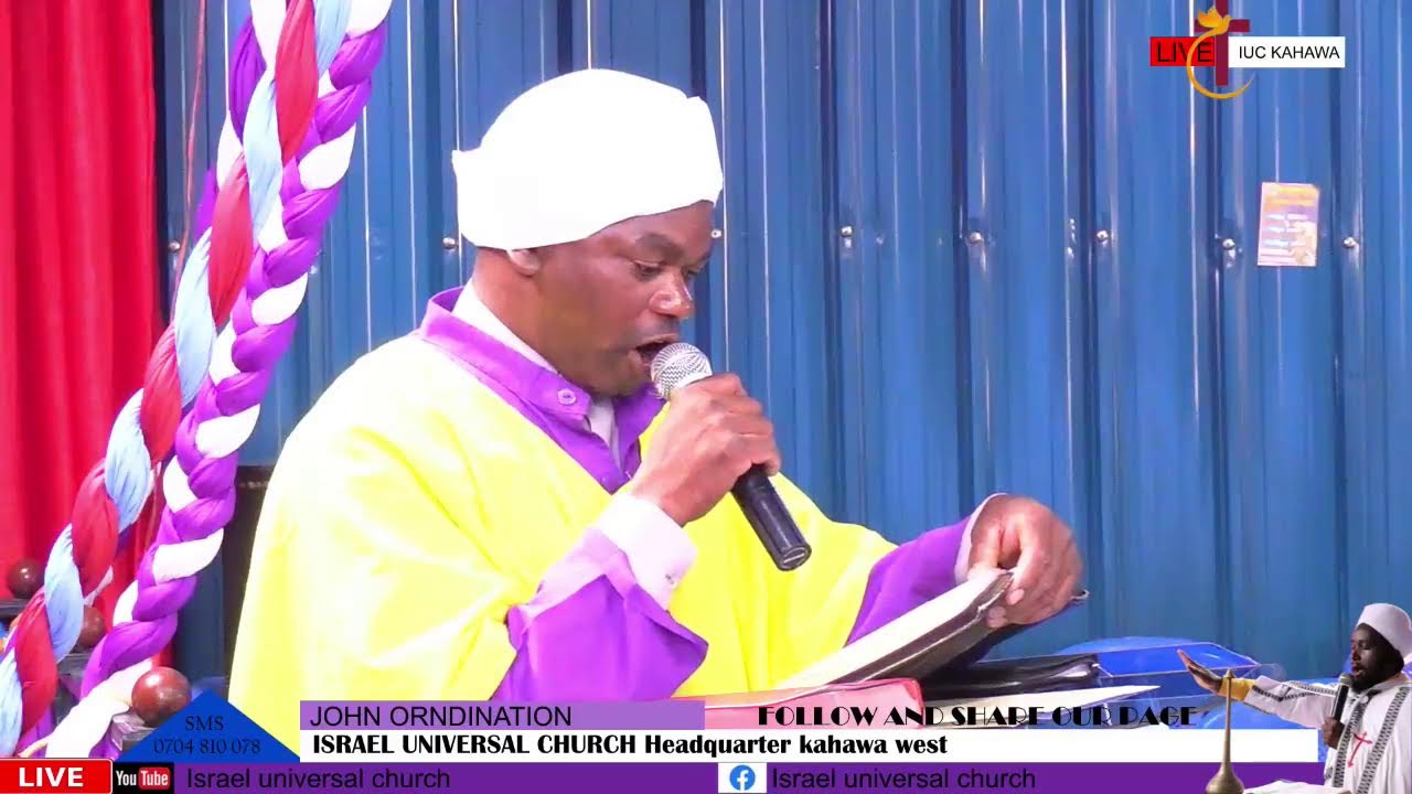 JOHN NGINI WARUI ORDINATION CEREMONY - YouTube
