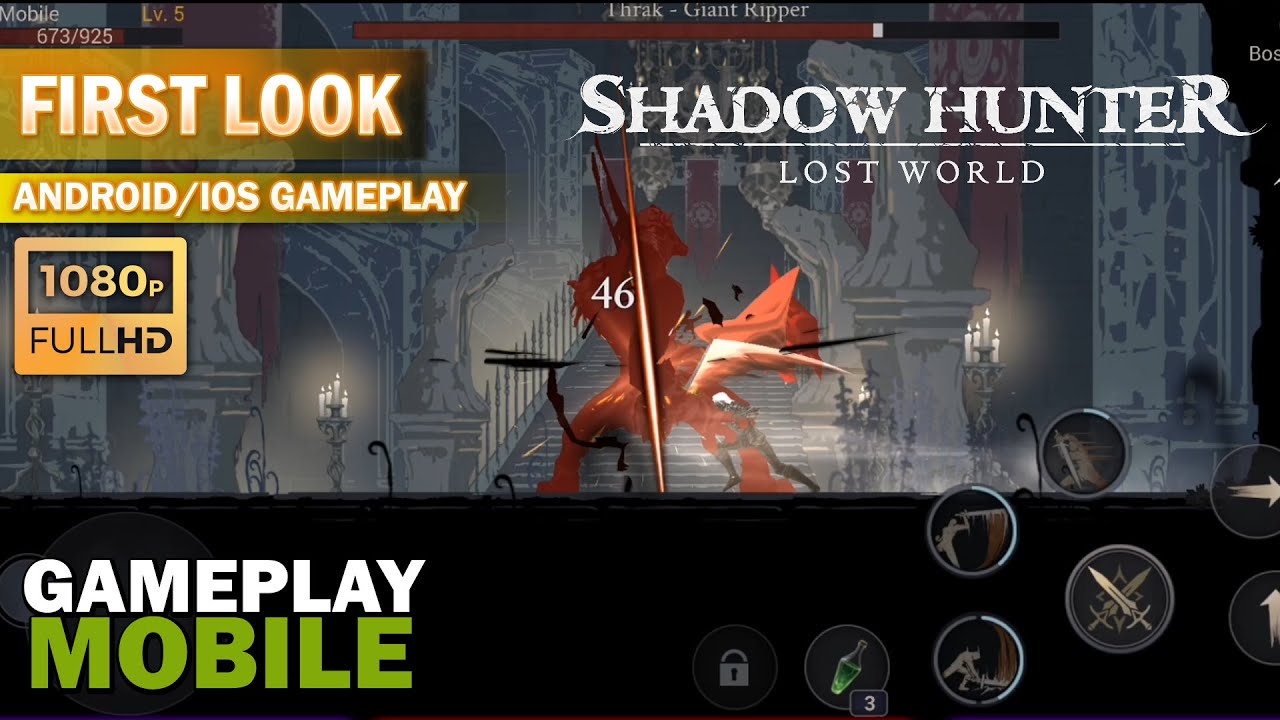 Shadow Hunter: Lost World - Hardcore Hack&Slash Gameplay - YouTube
