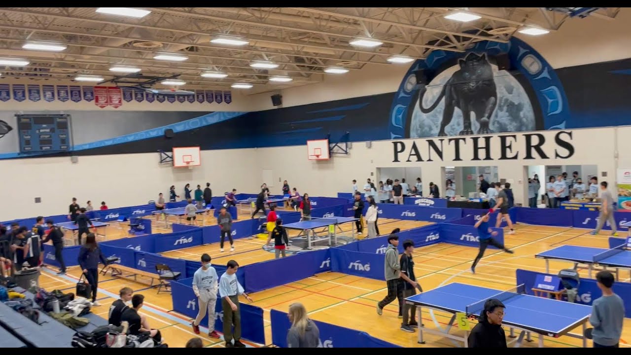 The 50th Annual BC Secondary Schools Table Tennis Championships: day 1 ...