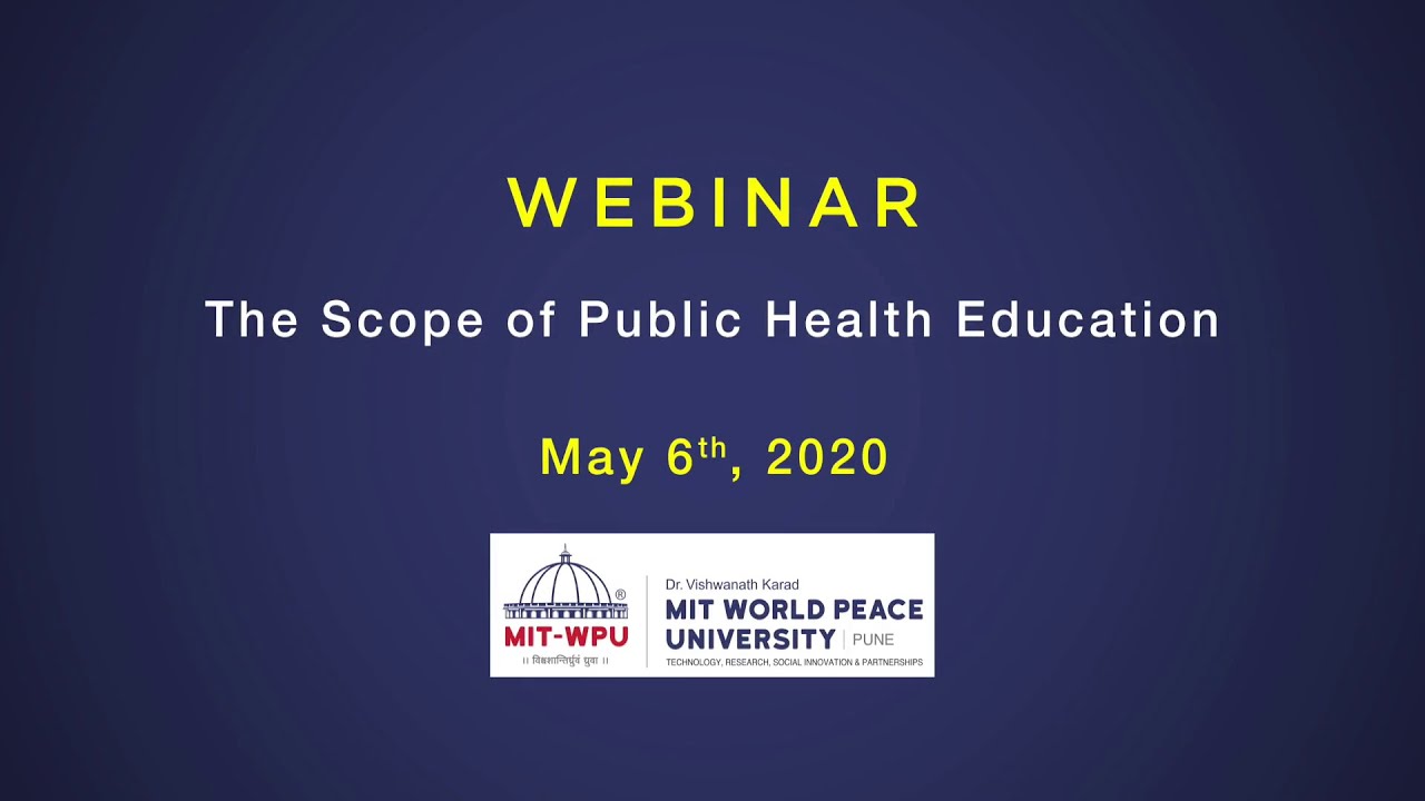 The Scope of Public Health Education Today - YouTube