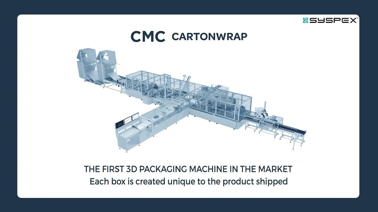 CMC CartonWrap - The Unique 3D Box On Demand Machine - YouTube