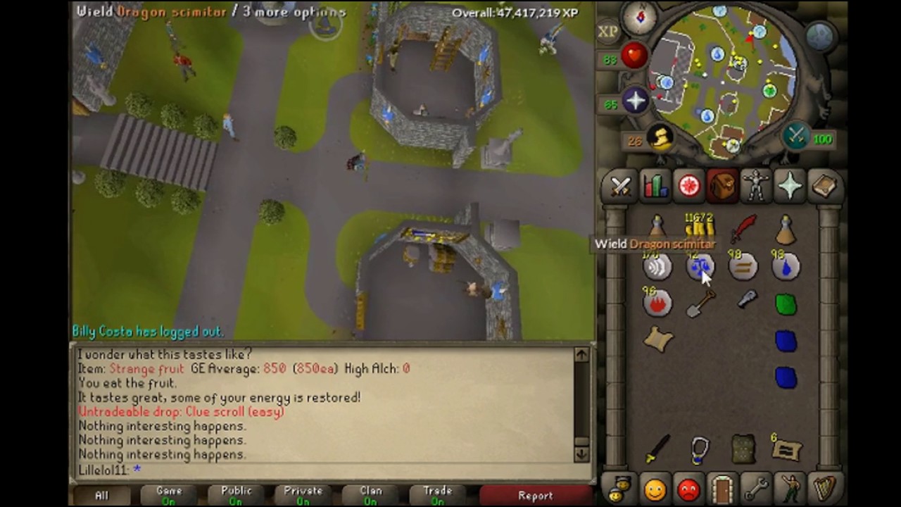 osrs easy clue guide. talk to the doomsayer. - YouTube