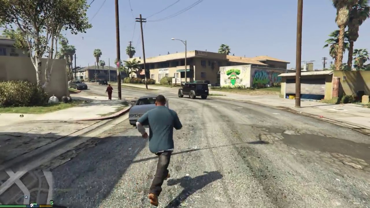 GTA 5 PC Gameplay walkthrough drive car on full control - YouTube