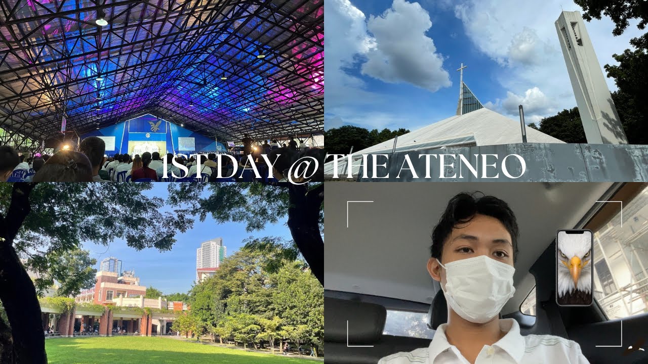 1ST DAY OF COLLEGE AT THE ATENEO | A DAY IN THE LIFE - YouTube