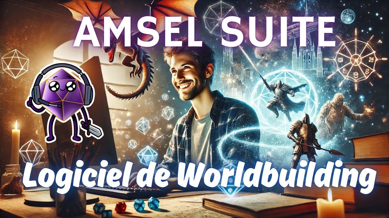 Amsel Suite Lore - Logiciel de Worldbuilding - YouTube